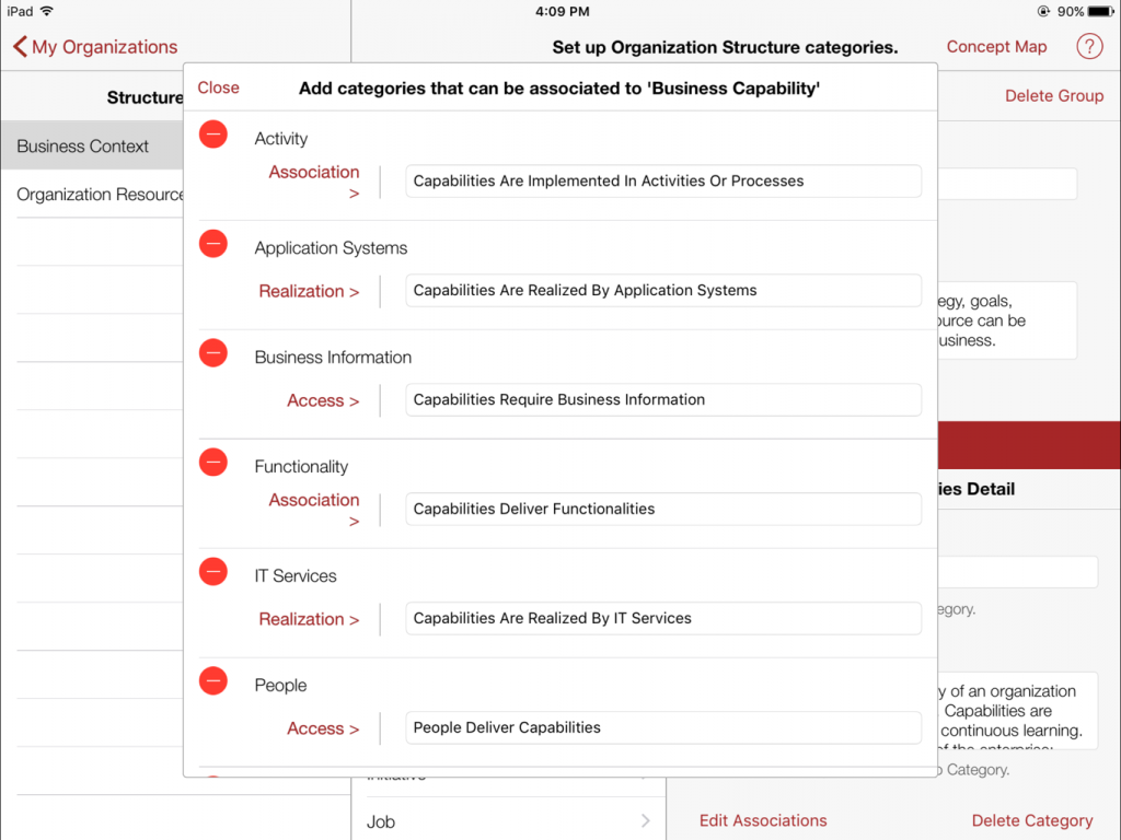 Putting Business Capability Model to work - Enterprise Evolver-An App ...