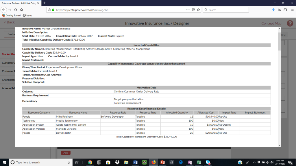 Digital Business Case Development - Enterprise Evolver-An App to Map ...